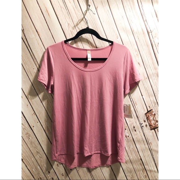 LuLaRoe | Tops | Nwt Lularoe Rose Pink Medium Classic Tee | Poshmark